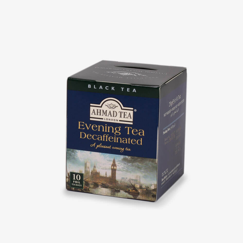 Evening Tea Decaffeinated 10 Teabags – AHMADTEA.COM.AU